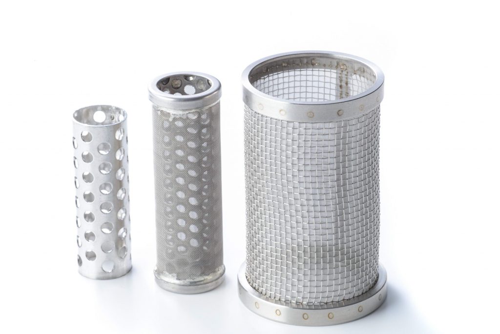 Perforated filters, etched filters, and a wide variety of other filters ...